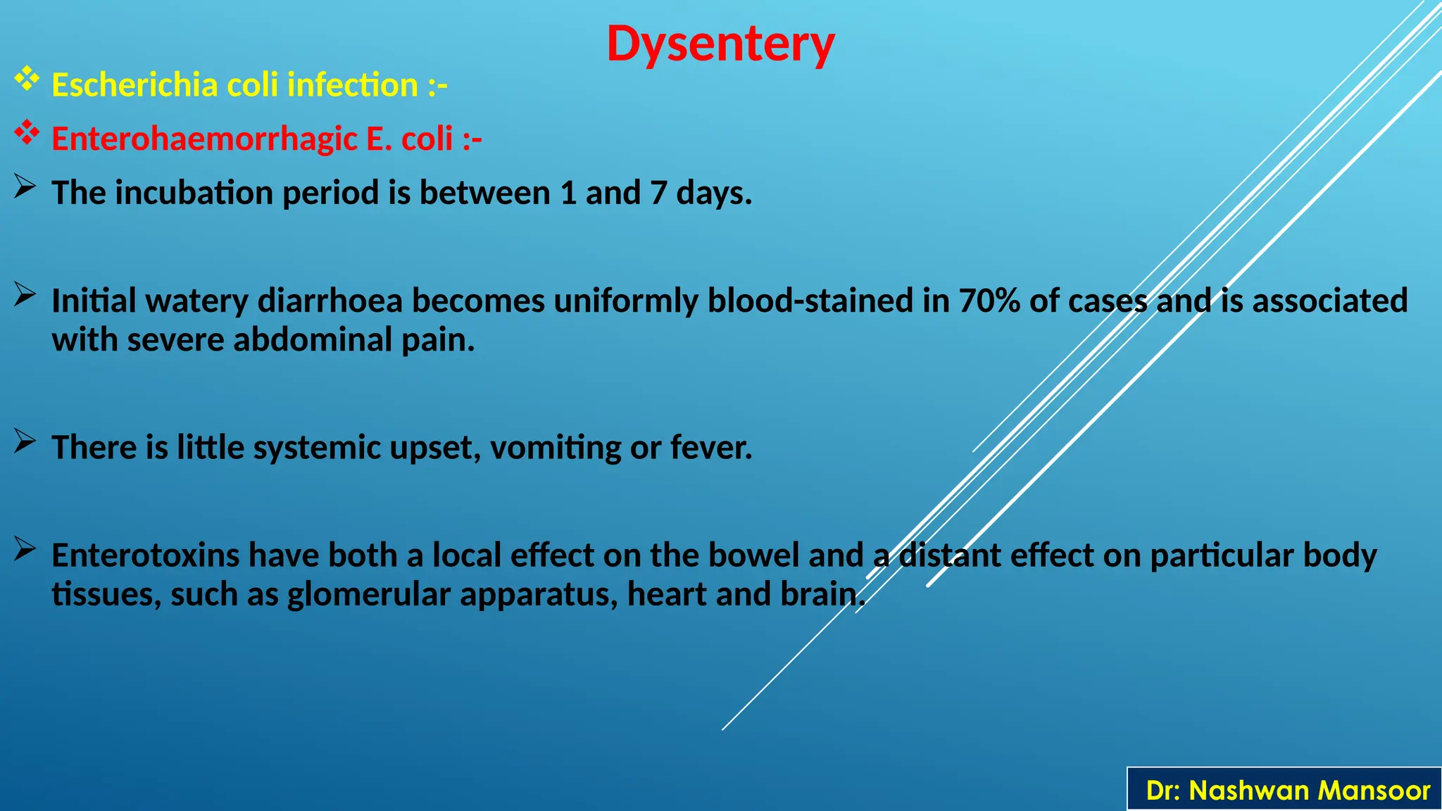 Food poisoning and Dysentry (internal medicine).pptx