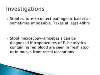 DYSENTRY, PERSISTENT DIARRHOEA AND DIARRHOEA ASSOCIATED WITH-1.pptx