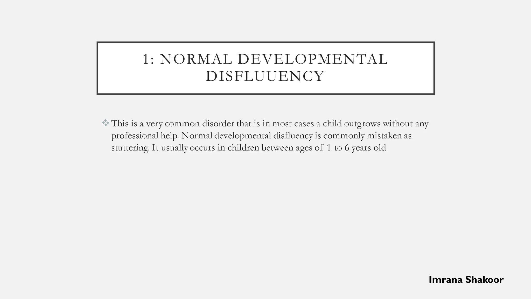 Developmal Dysfluency issues & its Management | PDF