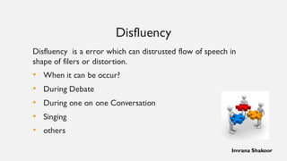 Developmal Dysfluency issues & its Management | PDF
