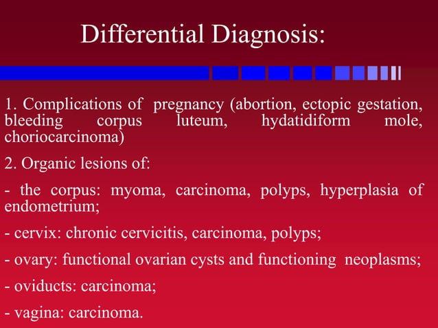 dysfunctional uterine bleeding | PPT