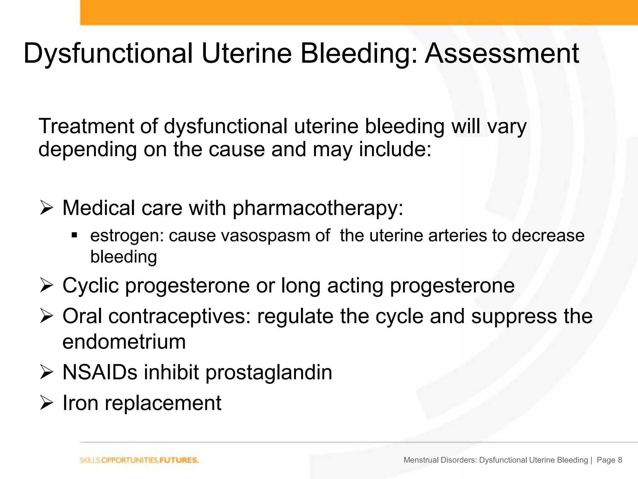Dysfunctional uterine-bleending | PPTX
