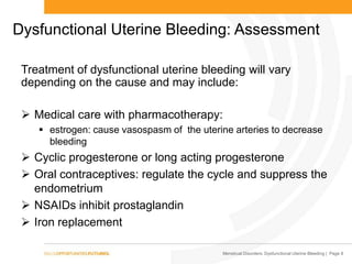 Dysfunctional uterine-bleending | PPT