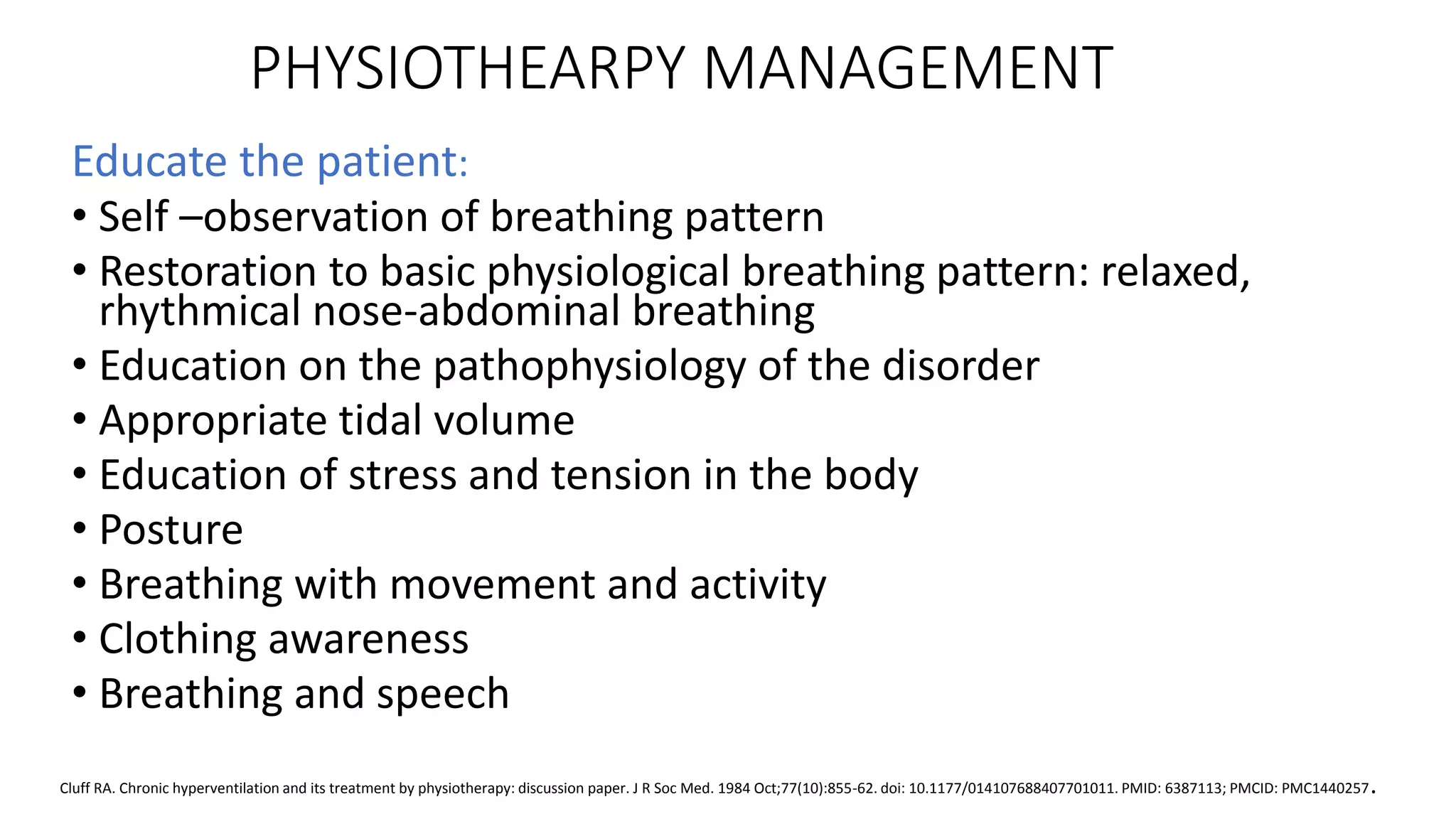 Dysfunctional breathing | PPTX