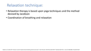 Dysfunctional breathing | PPTX