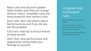 Have you lived in a dysfunctional family | PPTX