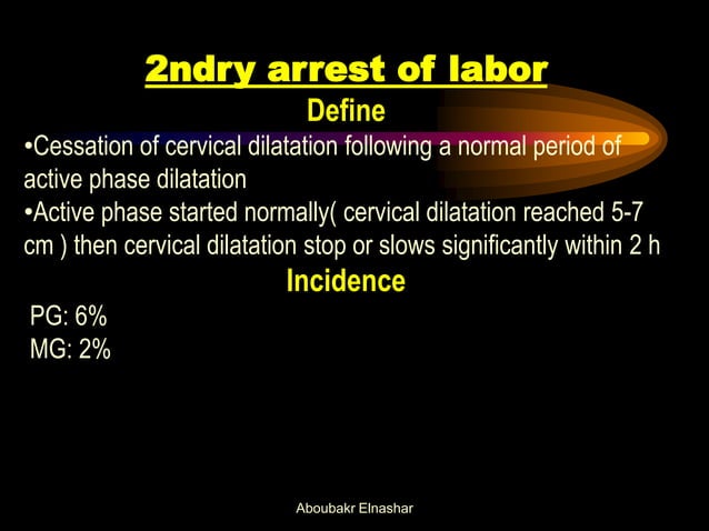 Dysfunctional labor | PDF | Pregnancy | Reproductive Health