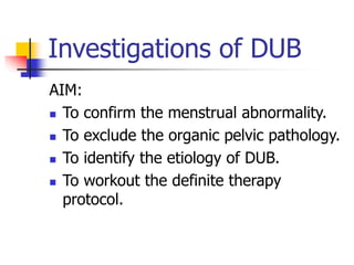 DYSFUNCTIONAL UTERINE BLEEDING.ppt