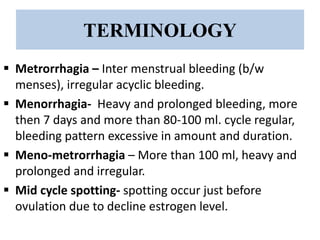 Metrorrhagia