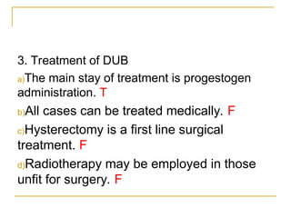 DYSFUNCTIONAL UTERINE BLEEDING mdcan.ppt