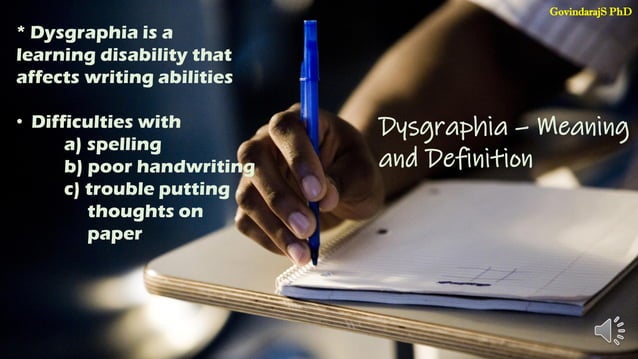 Learning Disabilities - Dysgraphia and Dyspraxia | PDF | Brain and Nervous System Disorders ...