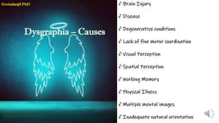 Learning Disabilities - Dysgraphia and Dyspraxia | PDF