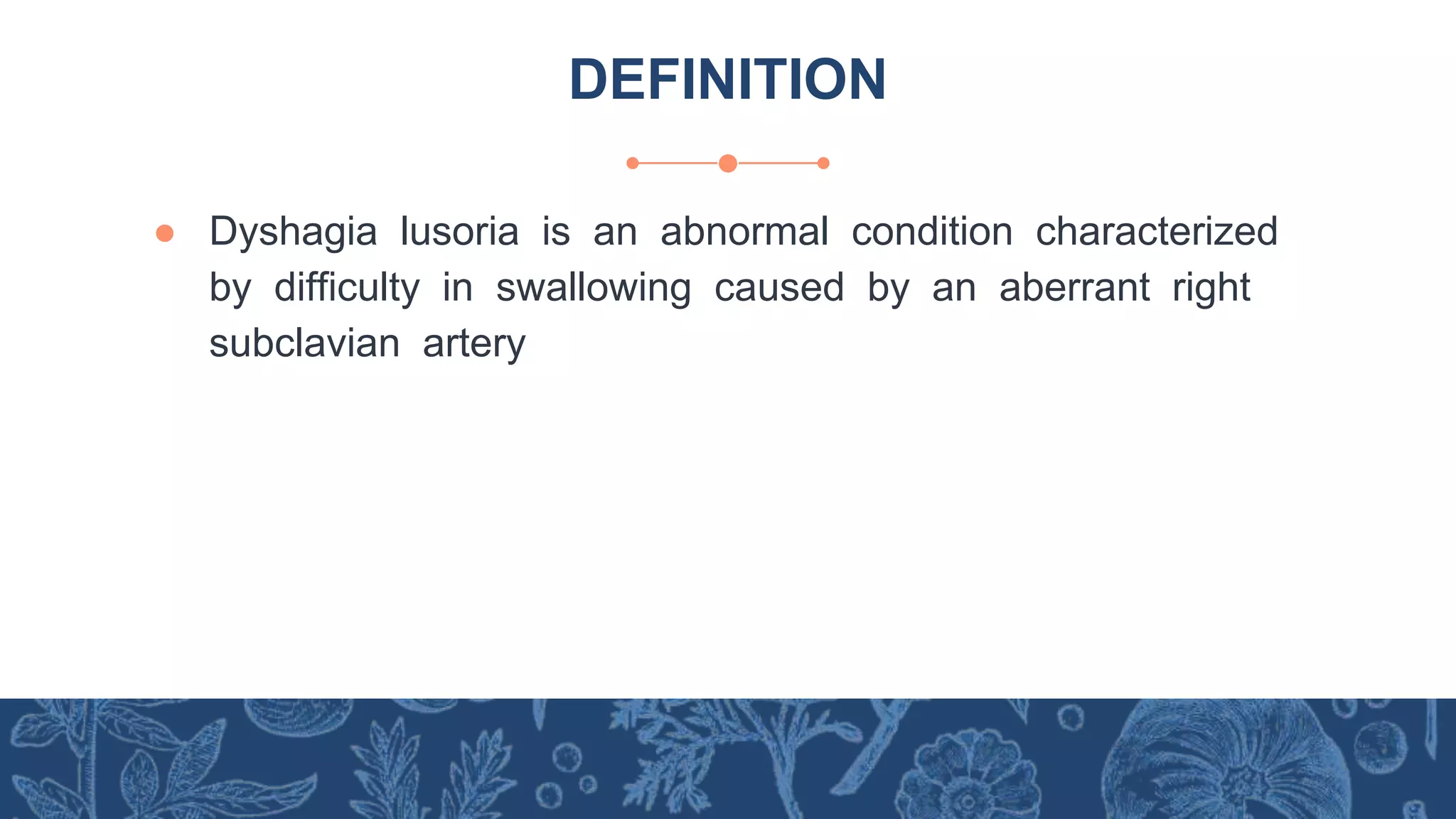 Dyshagia lusoria | PPTX