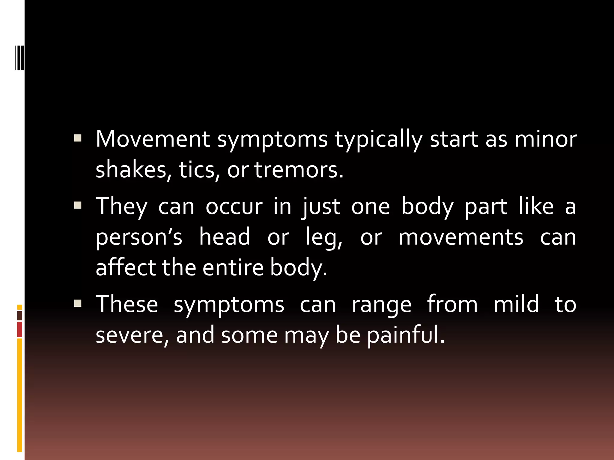 Dyskinesia | PPTX