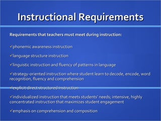 Dyslexia Education | PPT | Special Education | Education