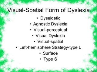 Dyslexia | PPT