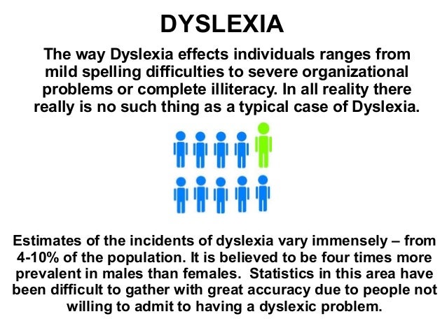 Dyslexia Effects