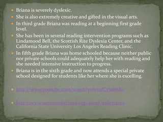 Dyslexia | PPTX