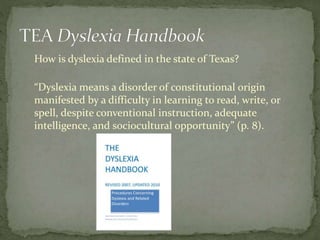 Dyslexia | PPT