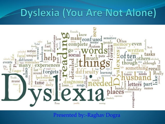 Dyslexia Pptx