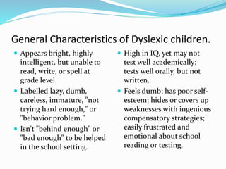DYSLEXIA.PPT