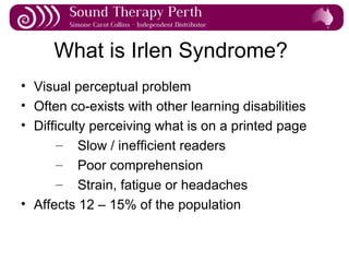 Dyslexia & Irlen Syndrome | PPT