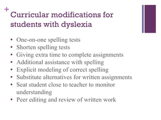 Dyslexia presentation | PPT