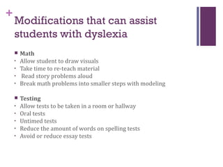 Dyslexia presentation | PPT