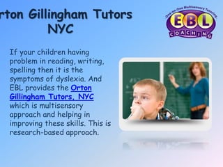 Dyslexia programs for children NJ | PPT