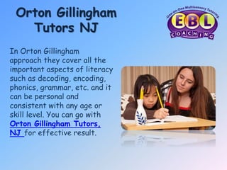 Dyslexia programs for children NJ | PPT