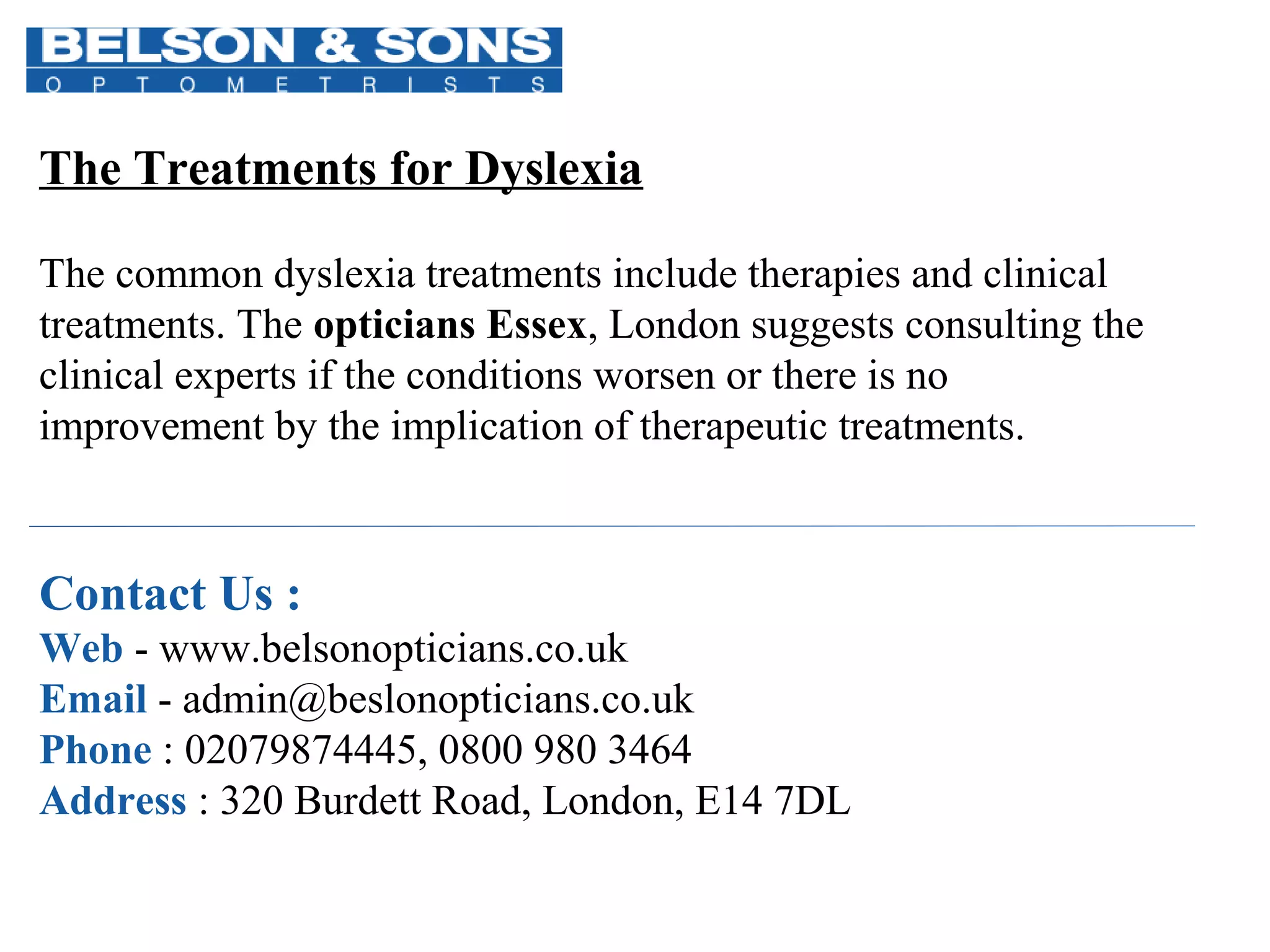 Dyslexia symptoms, test and treatment | PPT