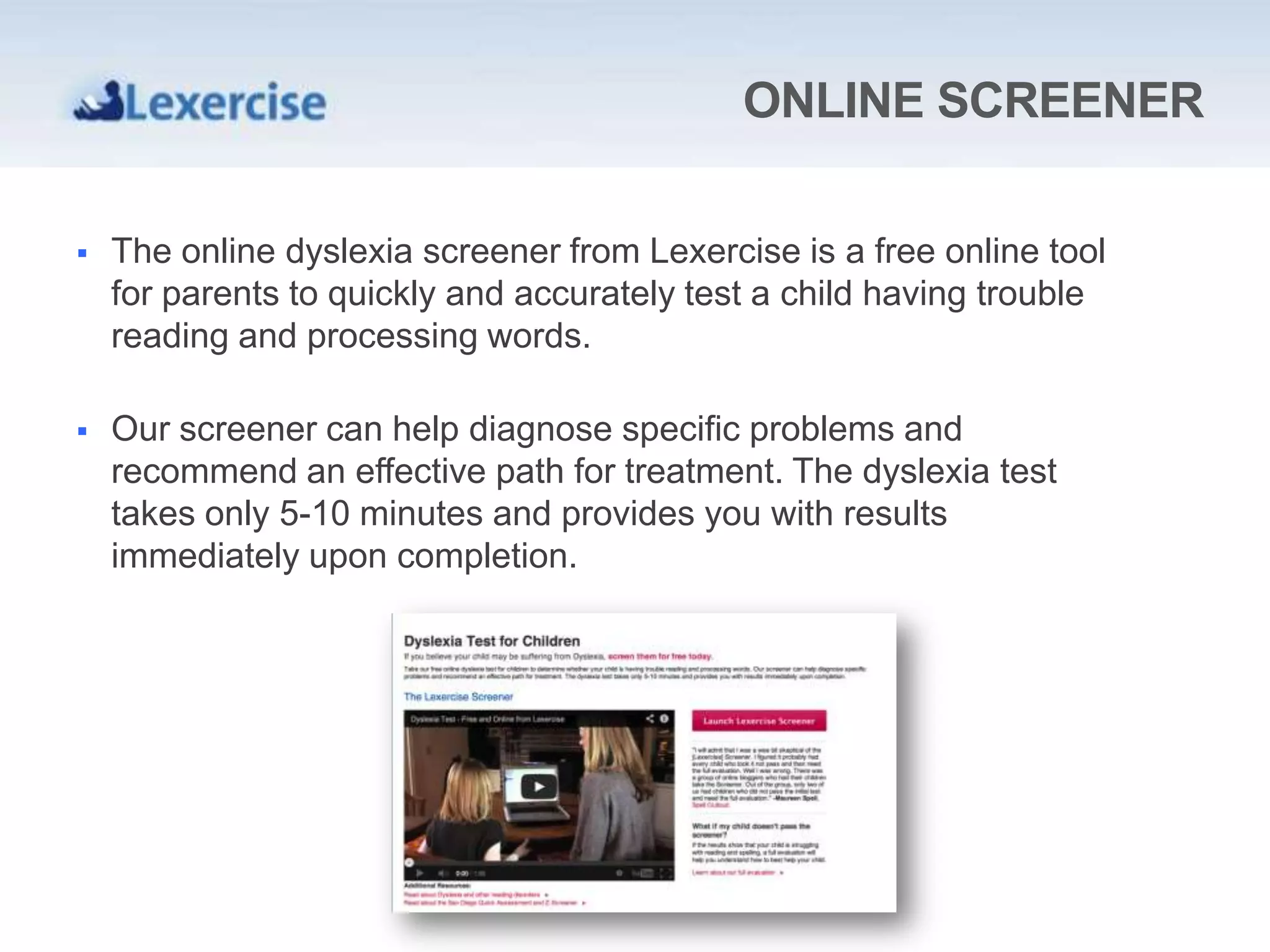 Dyslexia test | PPTX