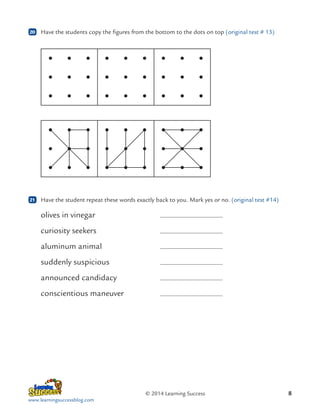 Dyslexia test | PDF