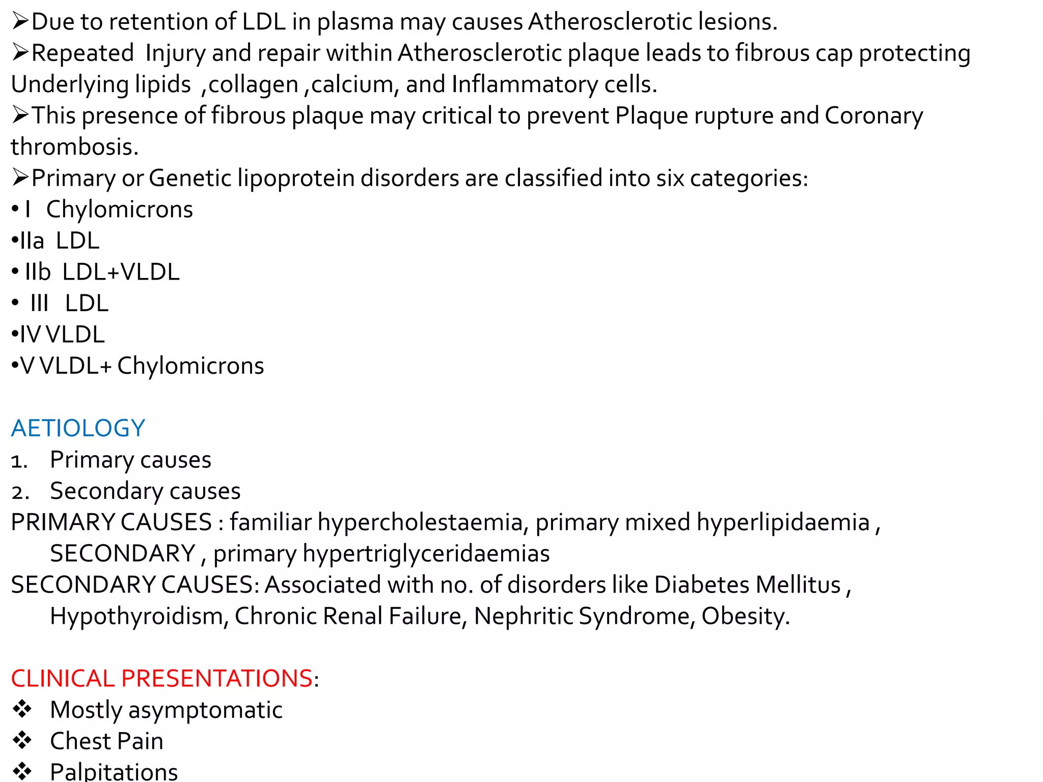 Dyslipidemia | PPTX