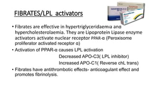 Drugs for Dyslipidemia | PPTX