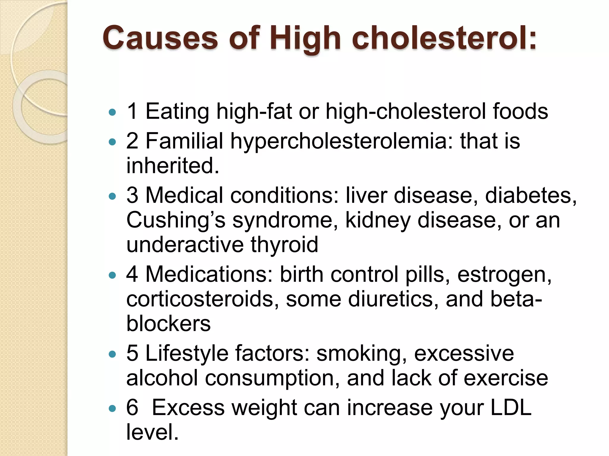 Dyslipidemia | PPTX | Heart and Cardiovascular Diseases | Diseases and ...