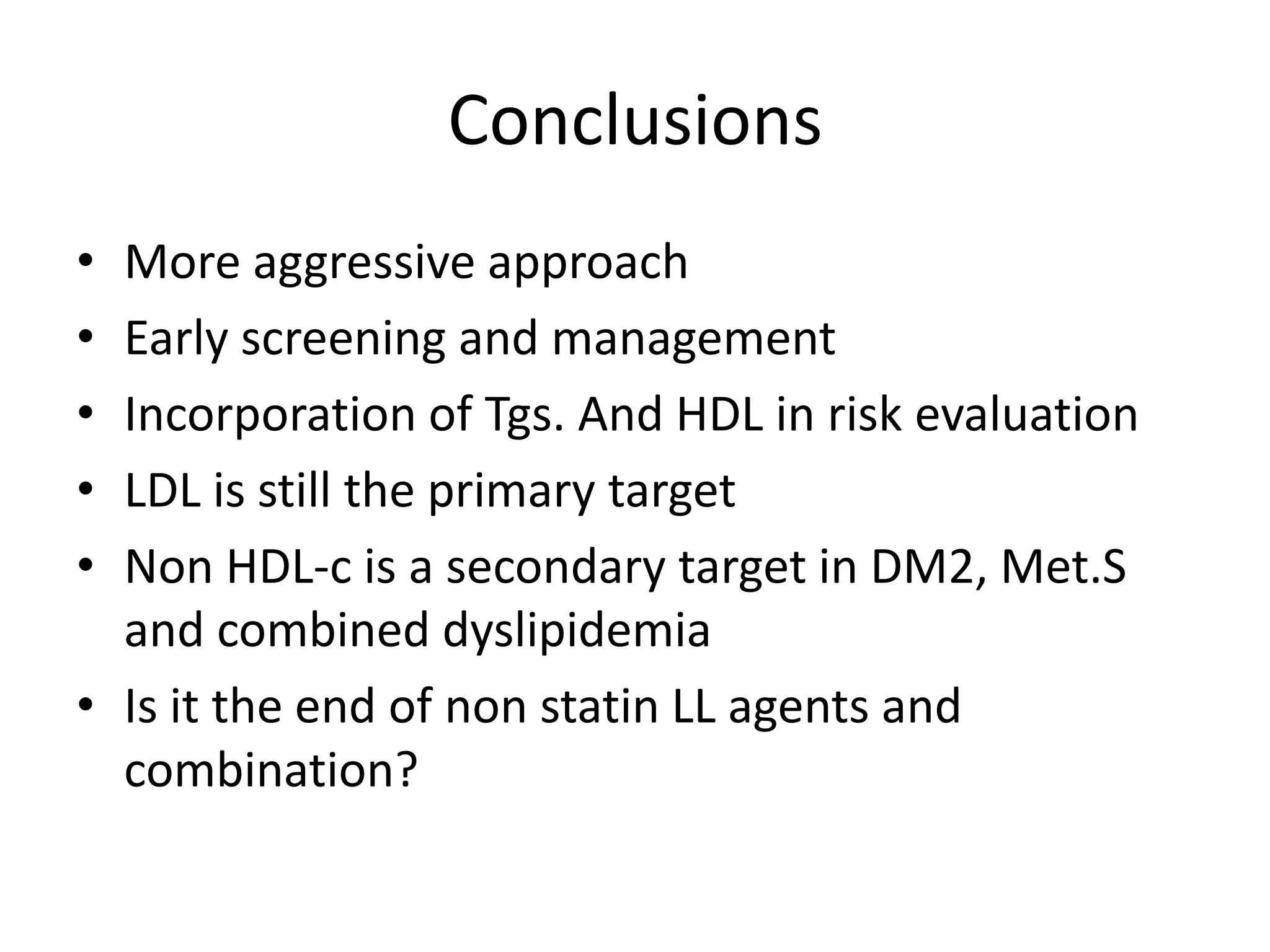 Dyslipidemia guideline review : the transatlantic differences | PPTX