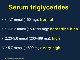 Dyslipidemia in diabetes | PPT