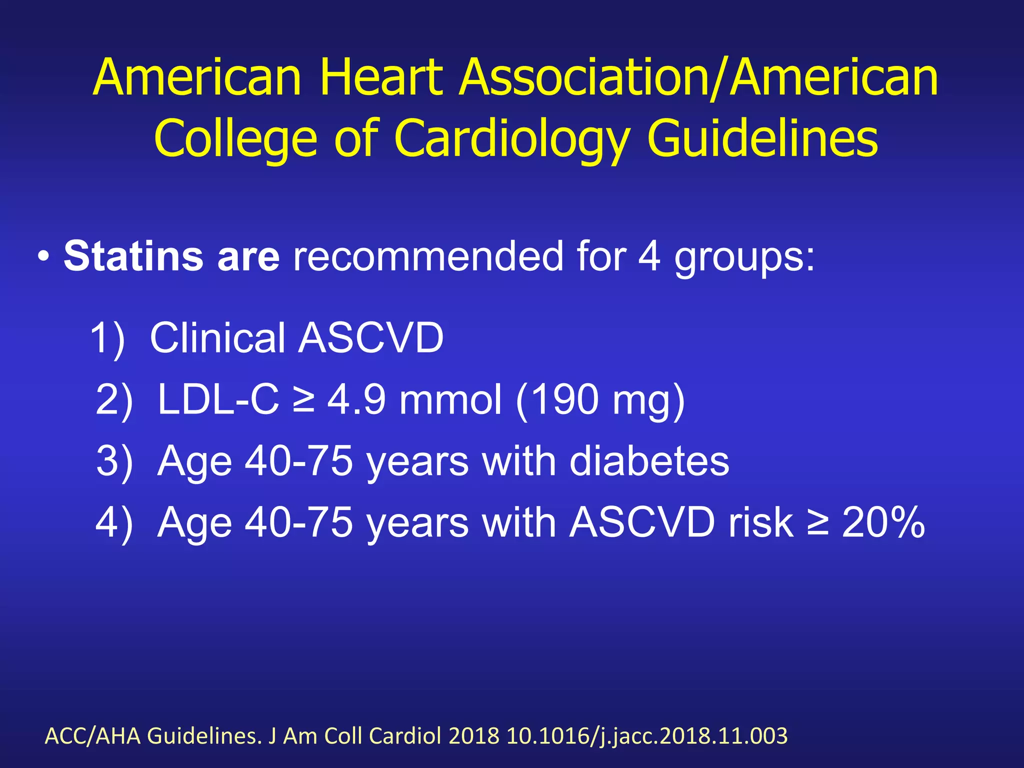 Management of dyslipidemia | PDF