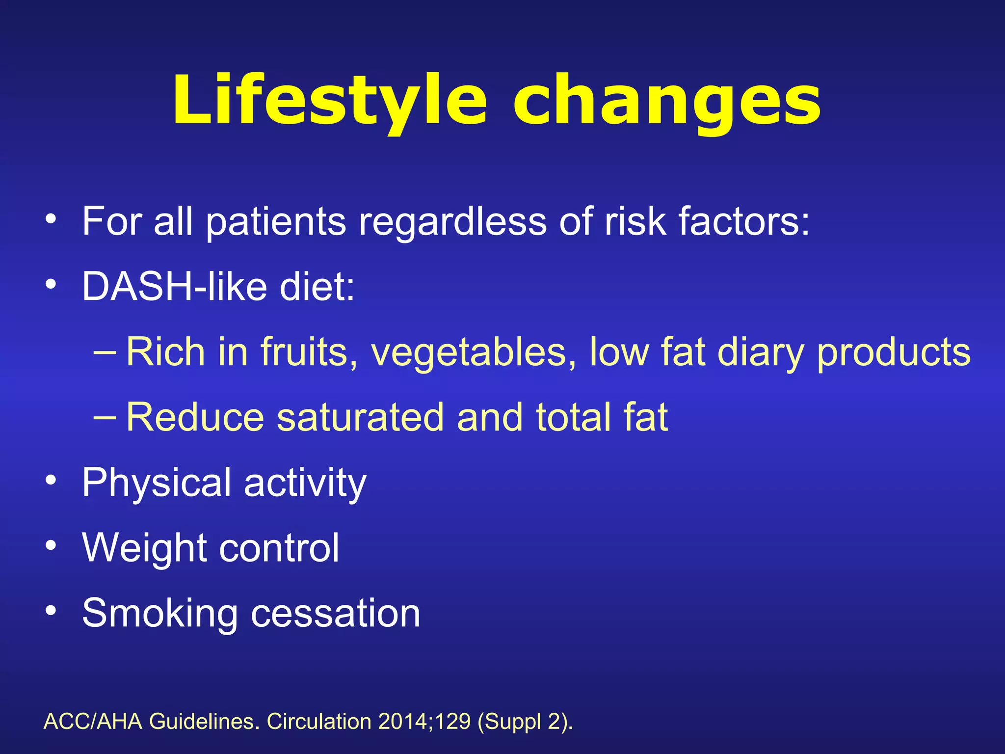 Evaluation & management of dyslipidemia | PPT