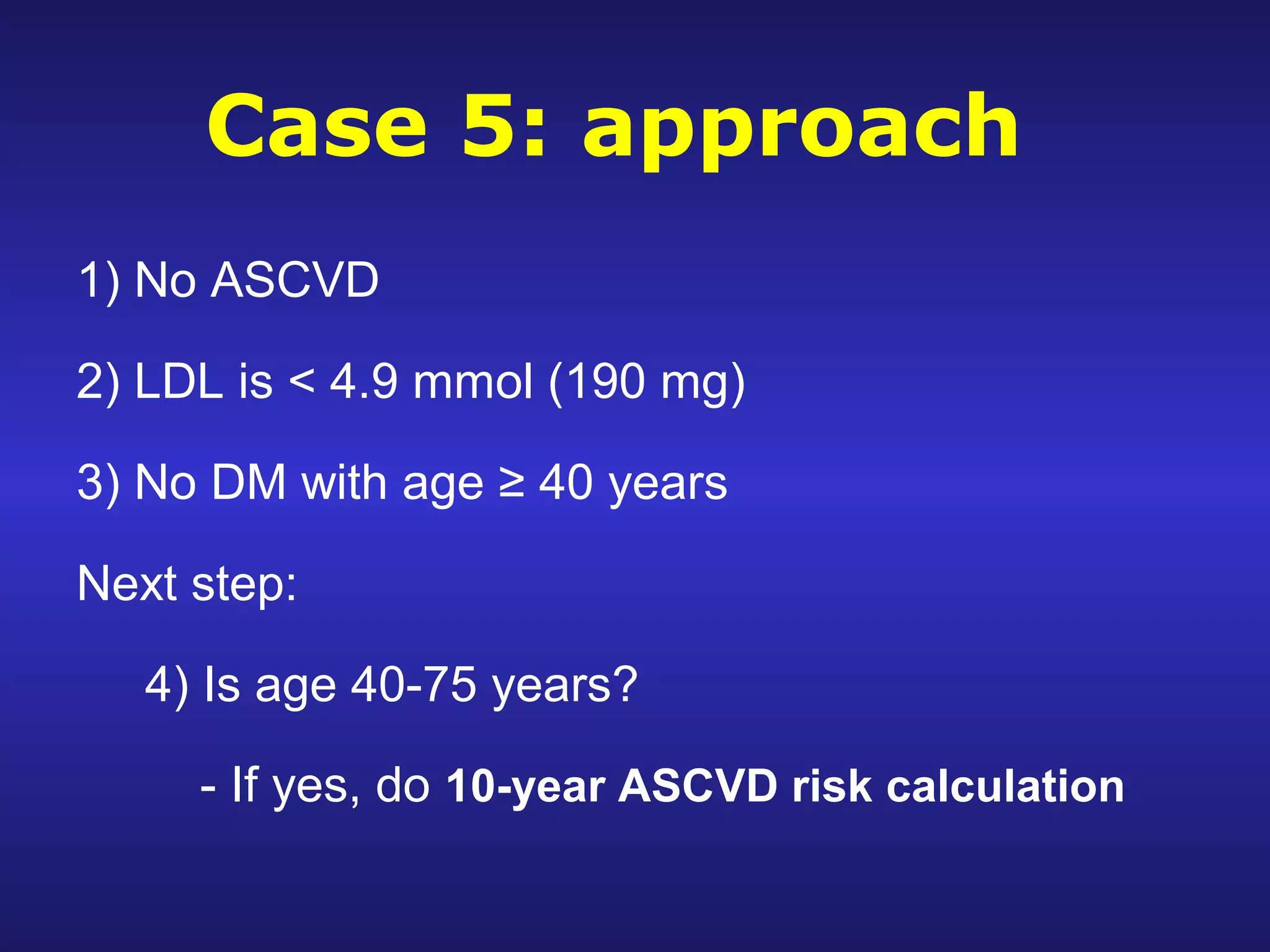 Evaluation & management of dyslipidemia | PPT