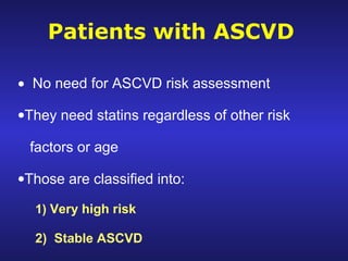 Evaluation & management of dyslipidemia | PPT