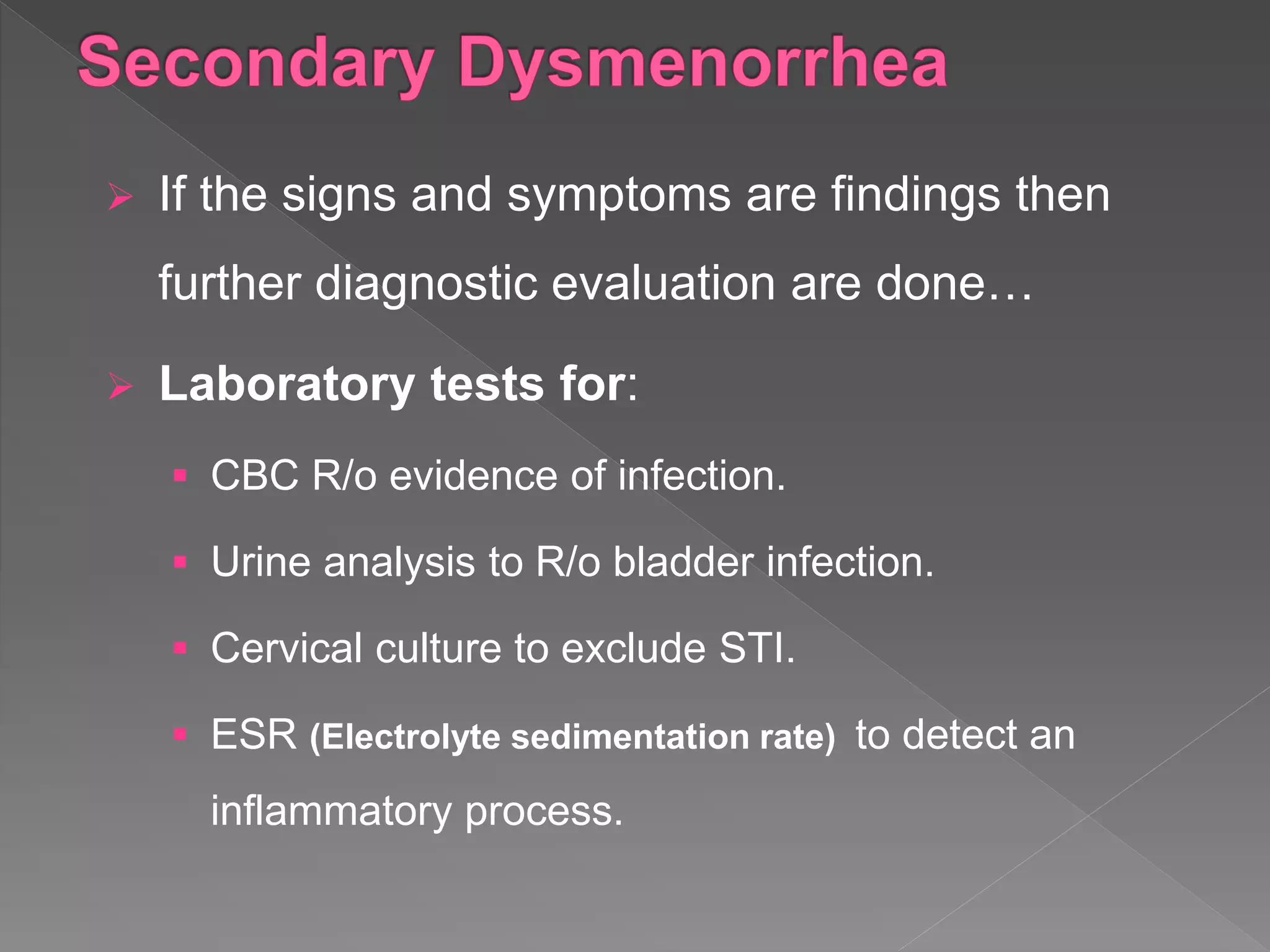 Dysmenorrhea | PPTX