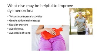 Dysmenorrhea | PPTX