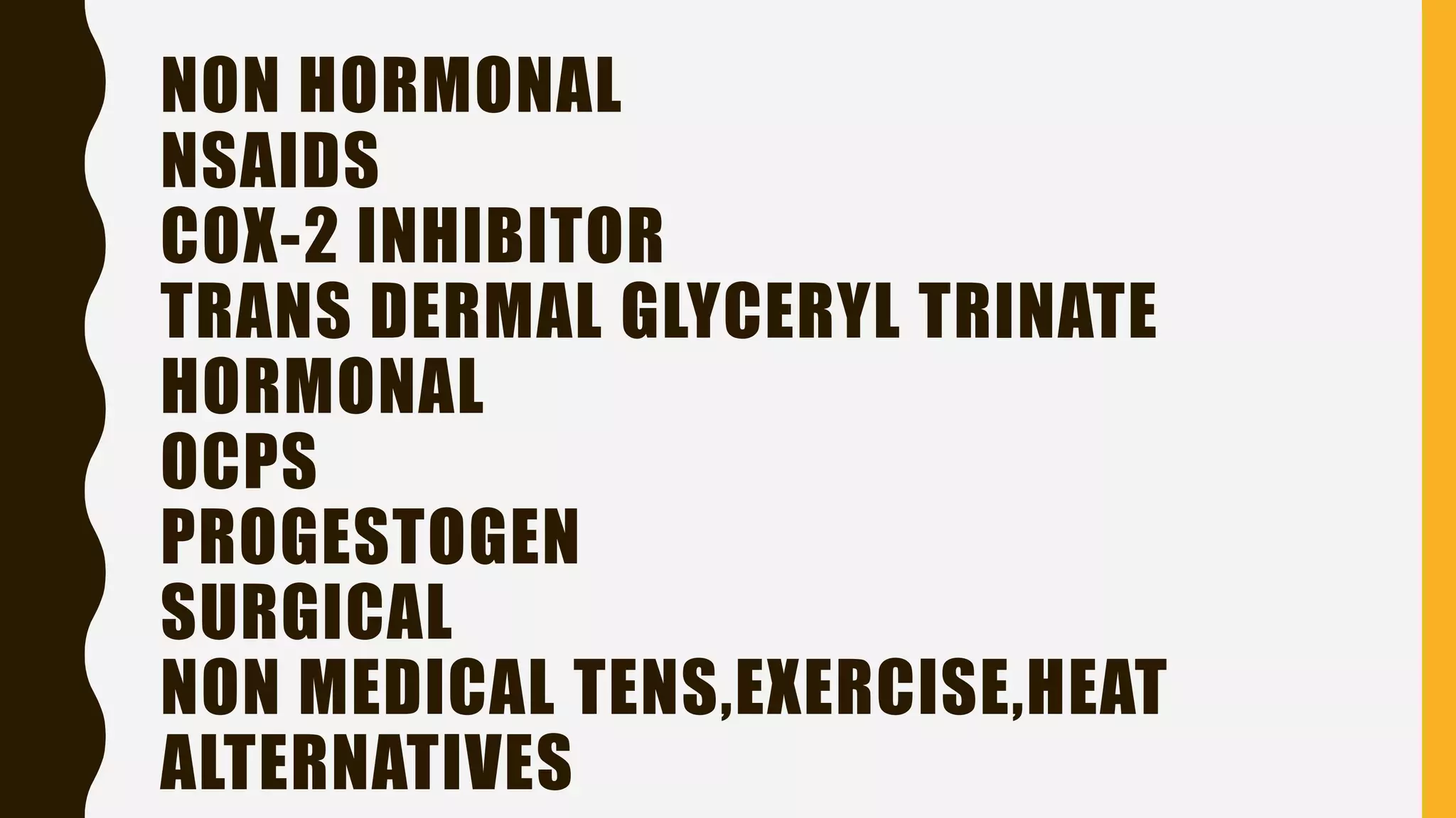 Dysmenorrhoea and premenstrual syndrome | PPTX