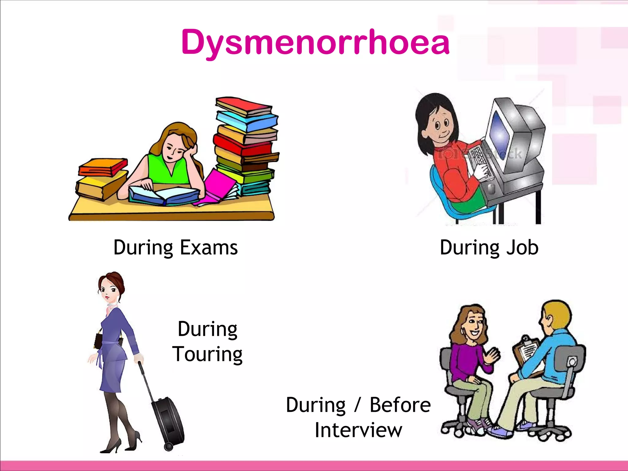 DYSMENORRHOEA | PPT