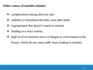 Dysmenorrhoea, PMS, Vaginal discharge, Mastitis.pptx