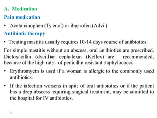 Dysmenorrhoea, PMS, Vaginal discharge, Mastitis.pptx