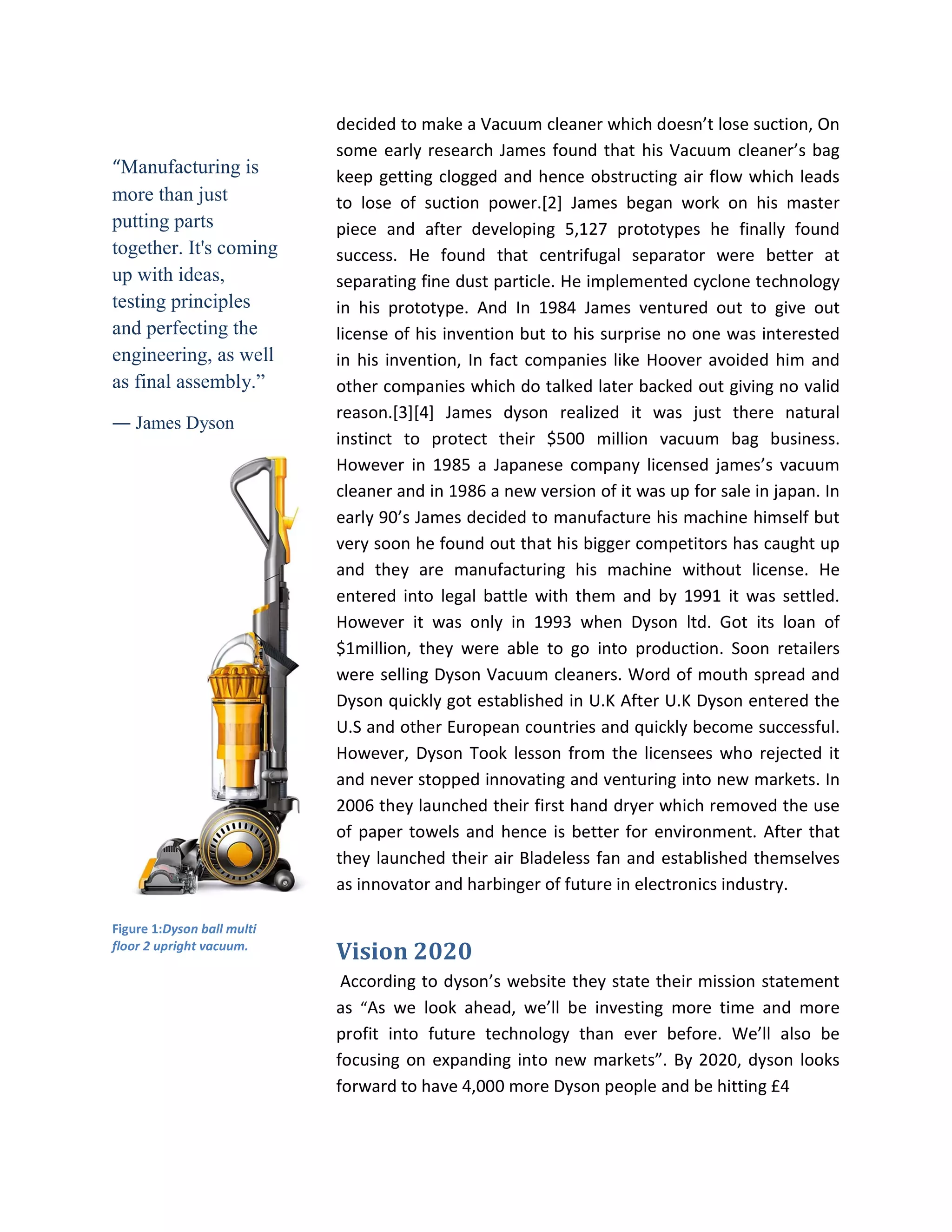 Dyson case study | PDF