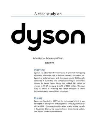 Dyson case study | PDF